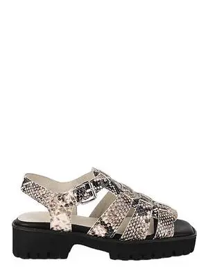 Intentionally Blank Haddie Fisherman Sandals - Snake