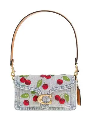 COACH Embroidered Tote Bag Blue