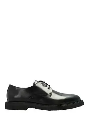 A.p.c. Glazed Leather Derbies - Black