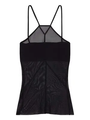Rick Owens Lace Tank Top - Black