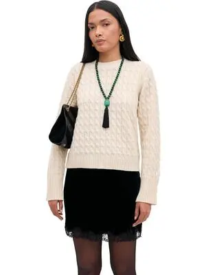 Rixo Kornelia Mini Skirt - Black