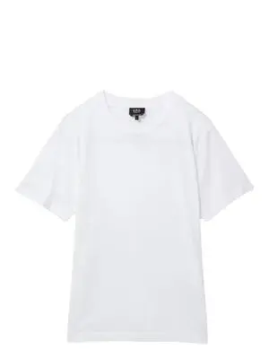 A.P.C. Logo-embroidered Round Neck T-shirt