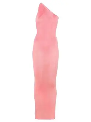 SELF-PORTRAIT Maxi One-shoulder Dress - Pink