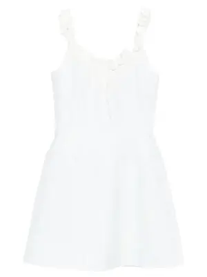 SHUSHU/TONG Ruffled Mini Dress - Blue