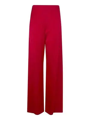 BLUGIRL Satin Long Trousers - Red
