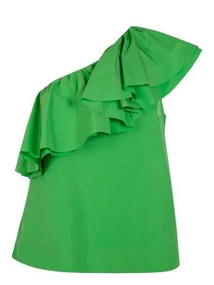 ESSENTIEL ANTWERP Jillian Asymmetric Ruffle Top