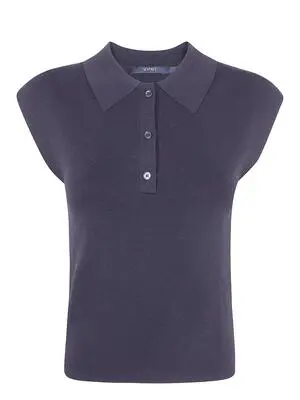 SEVENTY Viscose Polo Shirt