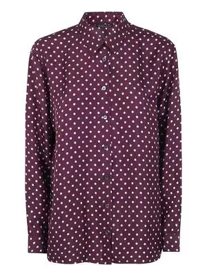 LAURA URBINATI Oversized Silk Shirt