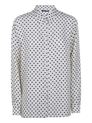 LAURA URBINATI Oversized Silk Shirt