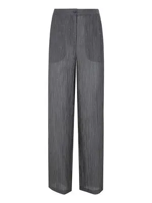 Emporio Armani Wide Leg Trousers - Green