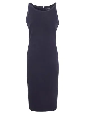 Emporio Armani Sleeveless Tank Dress - Black