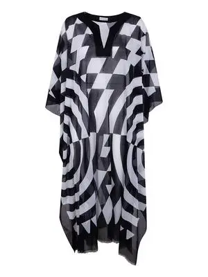 DRIES VAN NOTEN Cartland Long Kaftano Shirt