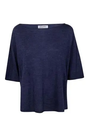 GENTRYPORTOFINO Knit Sweater - Blue