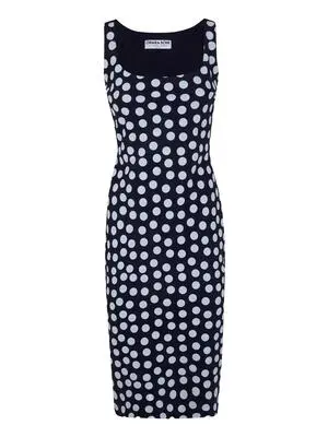 Chiara Boni La Petite Robe Gilia Print Jersey Dress - Black