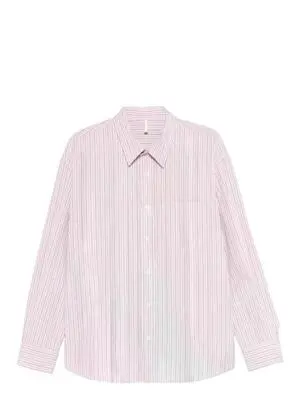 SUNFLOWER Striped Long-sleeved Shirt - Pink