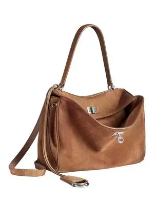 Balenciaga Small Rodeo Shoulder Bag Neutrals