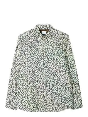 Paul Smith Animal-print Shirt - Neutrals