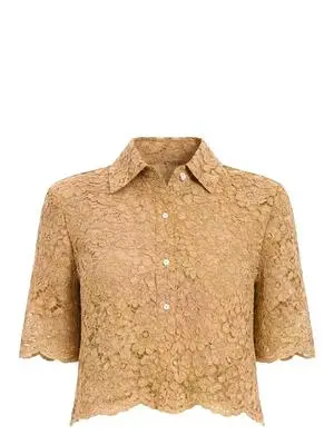TWINSET Lace Blouse - Neutrals