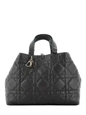 DIOR Toupours Macrocannage Quilt Calfskin Large Tote Bag