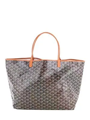 Goyard Saint Louis Coated Canvas Gm Tote Bag - Brown