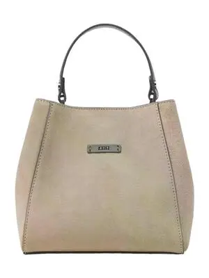 Peserico Suede Tote Bag - Neutrals