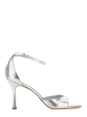 SERGIO LEVANTESI Hope6 Ankle Strap Sandals - Silver