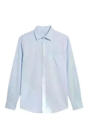 Hartford Paul Pocket Shirt - Blue