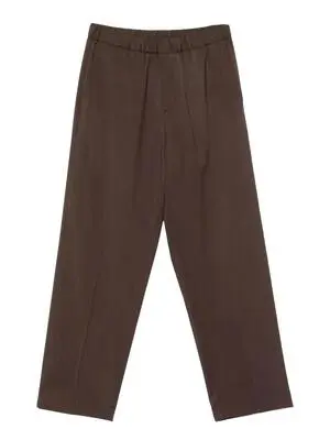 COSTUMEIN Elasticated Trousers - Brown