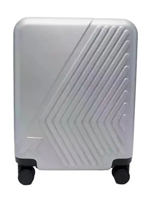 K-WAY K-Way Eudoxie Four-Wheel Suitcase Silver