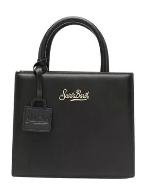 MC2 SAINT BARTH Mini Top Handle Bag - Black