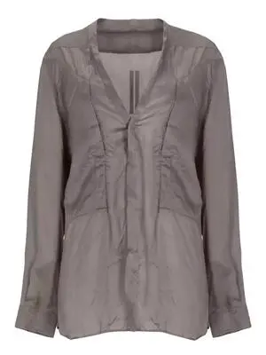Rick Owens Long-sleeve Shirt - Grey
