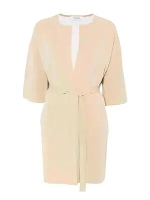 KANGRA Belted Coat - Neutrals