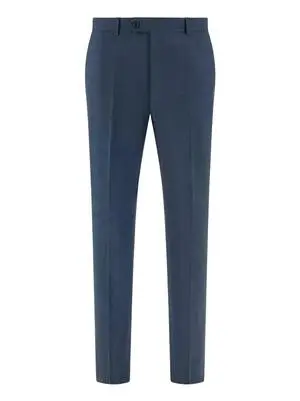 Boggi Milano Aria Regular-fit Trousers - Blue