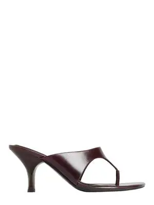 Calvin Klein Elisa Open-toe Heeled Sandals - Red
