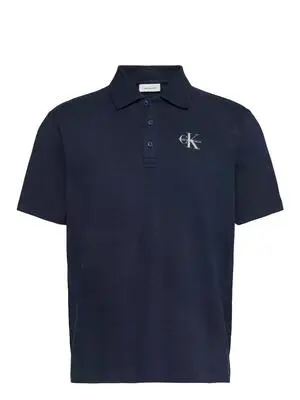 Calvin Klein Logo Polo Shirt - Blue
