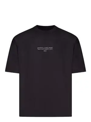 Off-White Logo-print T-shirt - Black