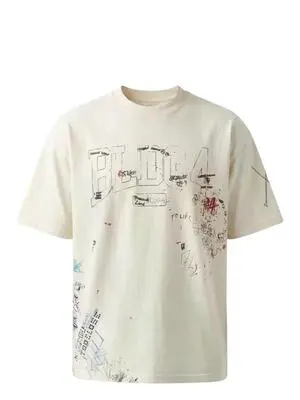 BLDG4 Graphic-print T-shirt - Neutrals