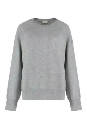 Moncler Cashmere Sweatshirt - Grey