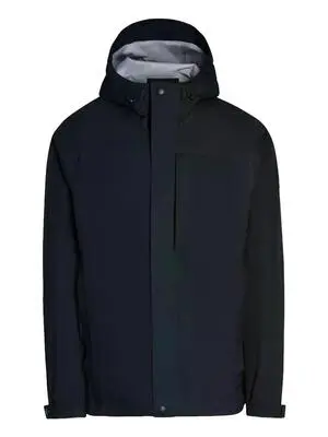 ALPHA TAURI Hooded Jacket Blue