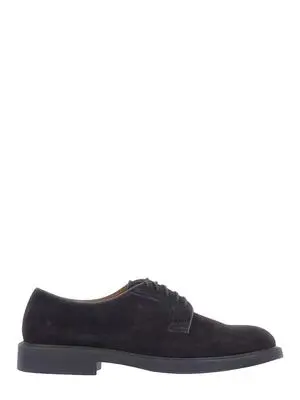 DOUCAL'S Suede Lace-up Shoes - Blue