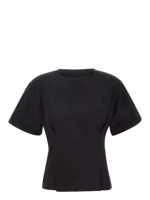 KAOS Icona Darts-detail Crew-neck T-shirt - Black