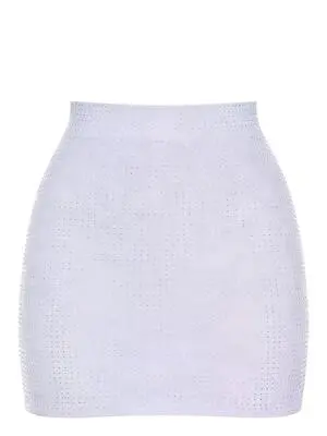 ALEX PERRY Embellished Mini Skirt