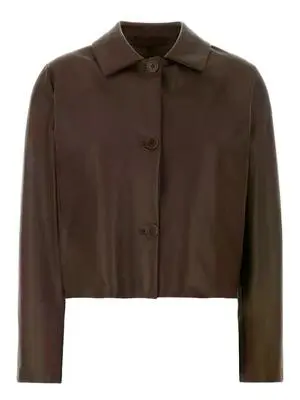 SALVATORE SANTORO Buttoned Leather Jacket