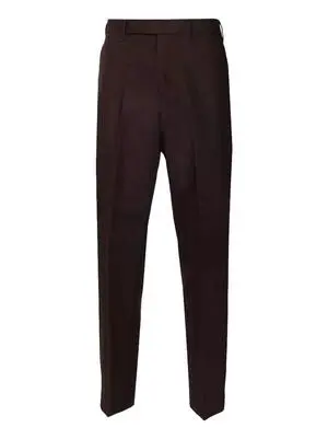 Paul Smith Linen Trousers - Purple
