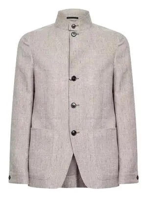 ZEGNA Il Conte Oasi Micro-Check Jacket