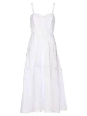 Charo Ruiz Ibiza Dafelle Lace Maxi Dress - White