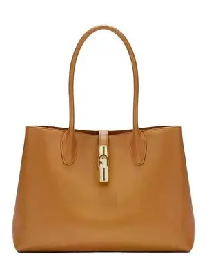 Furla Goccia Tote Bag Brown