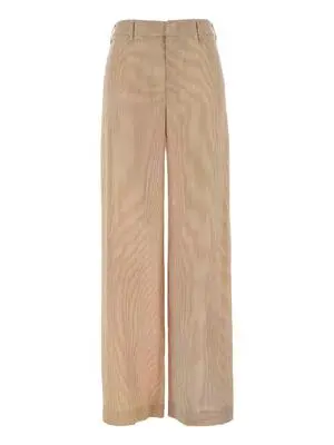 PT TORINO Wide-leg Corduroy Trousers - Neutrals