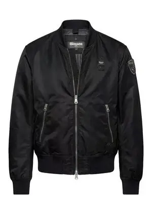 BLAUER. Bomber Jacket Black