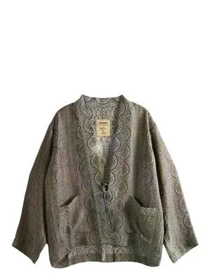 UMA WANG Patterned Jacket - Blue